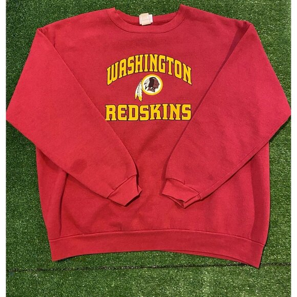 NFL | Shirts | Vintage Washington Redskins Sweatshirt Extra Large Red ...